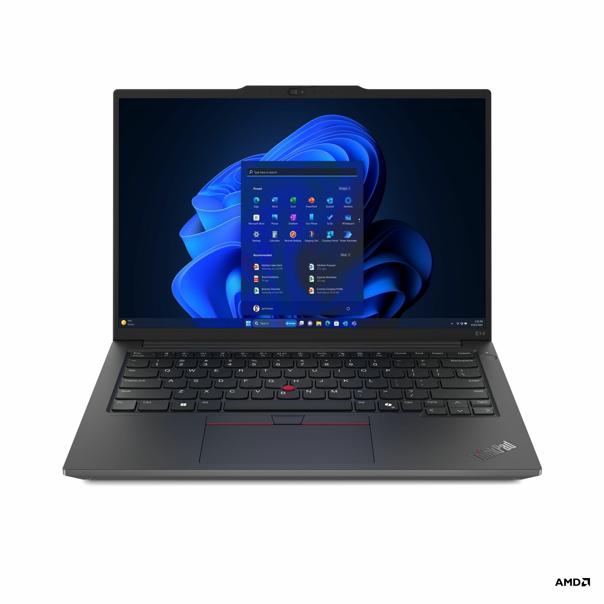Бизнес ноутбук Lenovo ThinkPad E14 Gen 6 (21M4S19900)