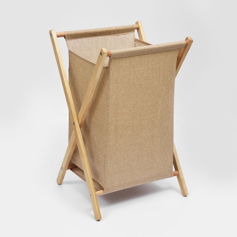 Корзина для белья в ванную складная WB-771-L WasserKRAFT