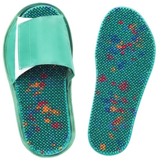 Аппликатор Ляпко "Стелька Плюс", зеленый (размер 40-43) 2 шт