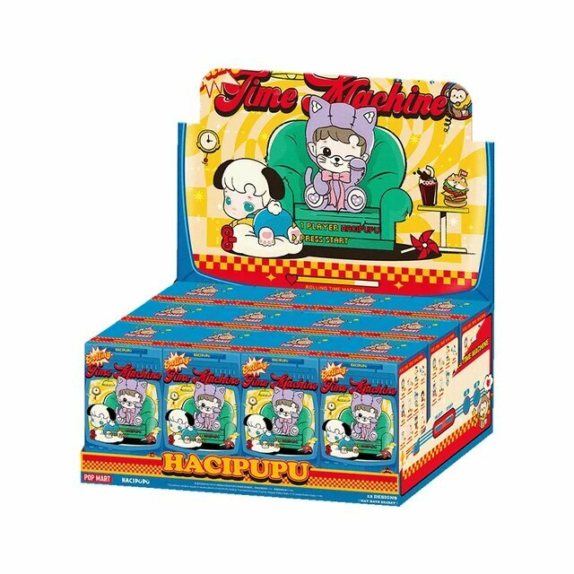 POP MART HACIPUPU Фигурки Rolling Time Machine