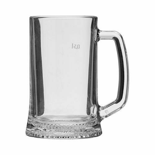 Кружка пивная "Дрезден" 0,69л, диаметр 11, высота 15,7, ширина 12,8см