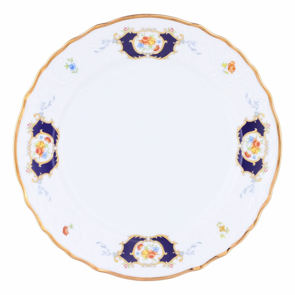 Набор тарелок 21 см. "Синий глаз" Bernadotte 6 шт.