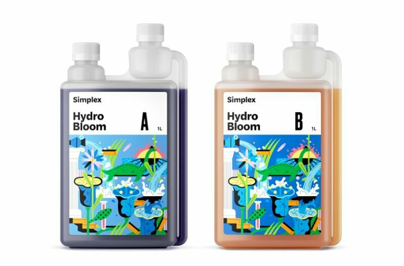 Удобрение Simplex Hydro Bloom A+B 1 л — фото 1