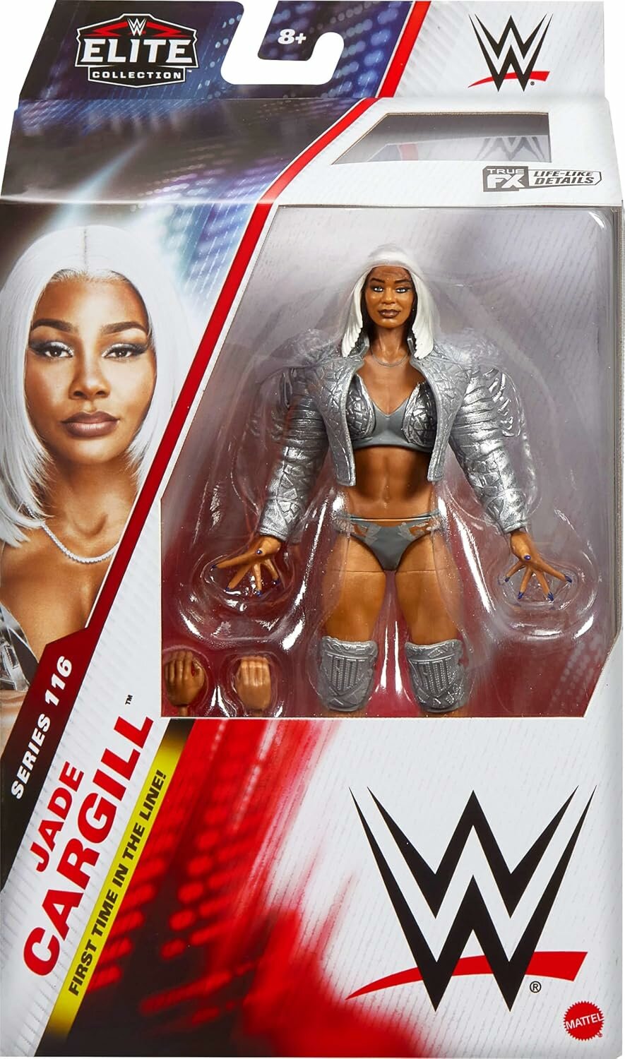 Фигурка Mattel "WWE Elite" JCJ08, коллекционная, с 25 точками артикуляции, сменная голова, 15см