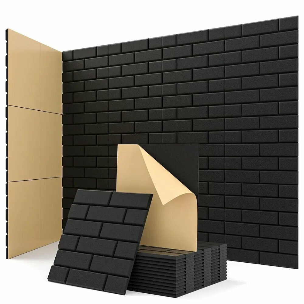 Звукопоглощающие панели из полиэстера - самоклеящиеся для детских садов