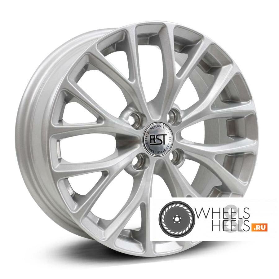 Диск автомобильный литой RST R015 15x6 4x100 et50 dia60.1 Серебристо-серый