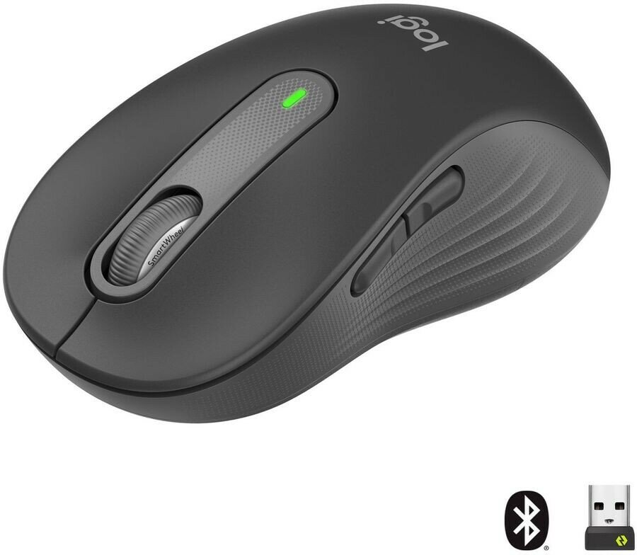 Мышь Logitech Signature M650 L Graphite 910-006236