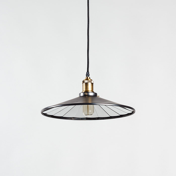 Светильник подвесной Лофт 20th c. Factory filament 2003 D1-1 черный Blesslight