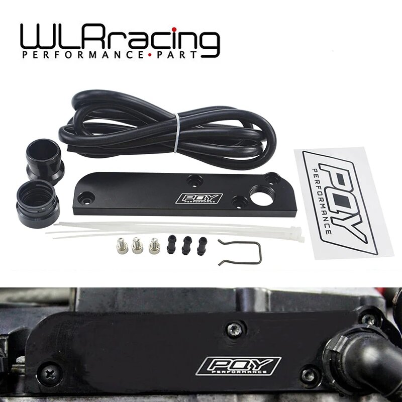 WLR RACING-заготовка PCV Delete Plate Kit Revamp адаптер для Volkswagen (VW)/Audi/SEAT/Skoda EA113 двигатели с логотип pqy TSB01