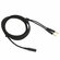 2in 1 Adapter Headphone Audio Cable Fit for Kingston HyperX Cloud Stinger/Cloud ...