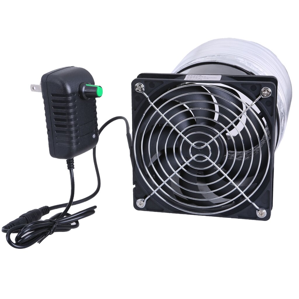 4,7-дюймовый встроенный канальный вентилятор 95CFM, вытяжной вентилятор HVAC с низким уровнем шума для подвалов, ванных комнат и кухонь