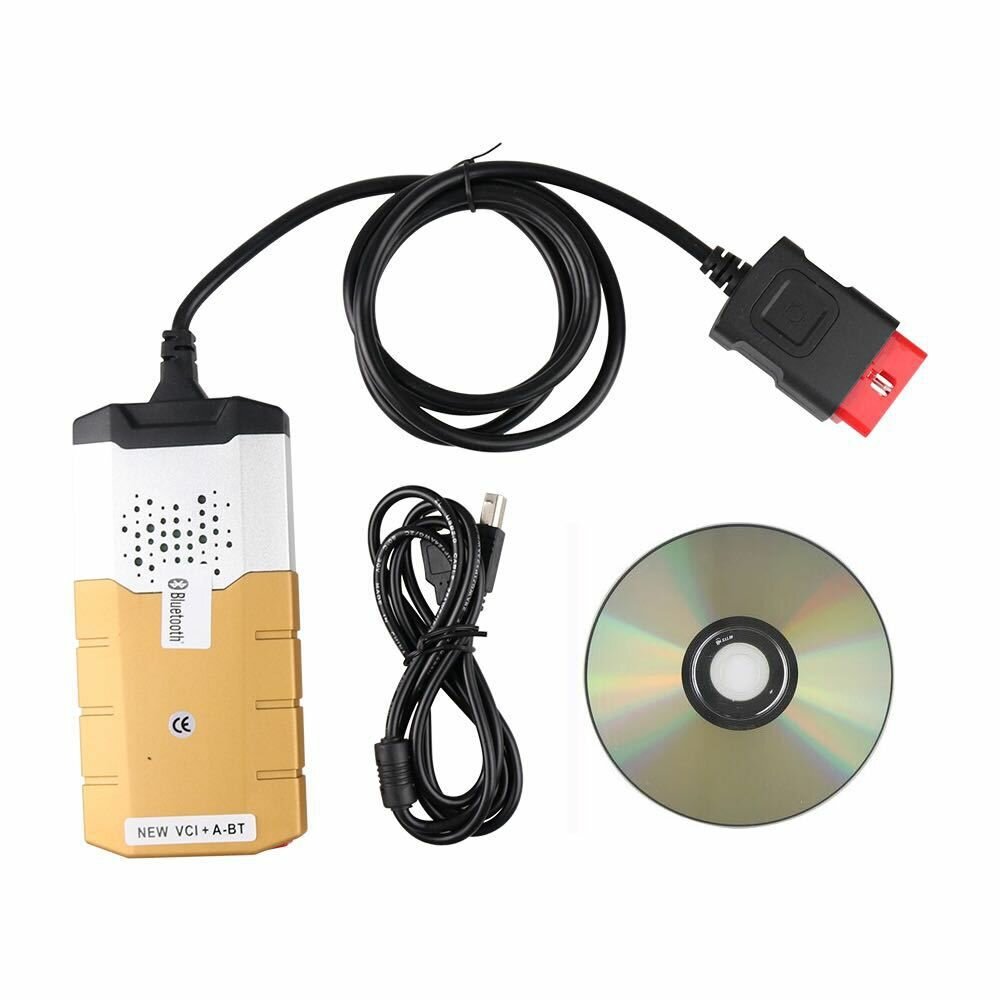Двойная плата DS150 VCI CDP TCS с Bluetooth 2021.11 OBD2, автомобильный прибор для диагностики неисправностей