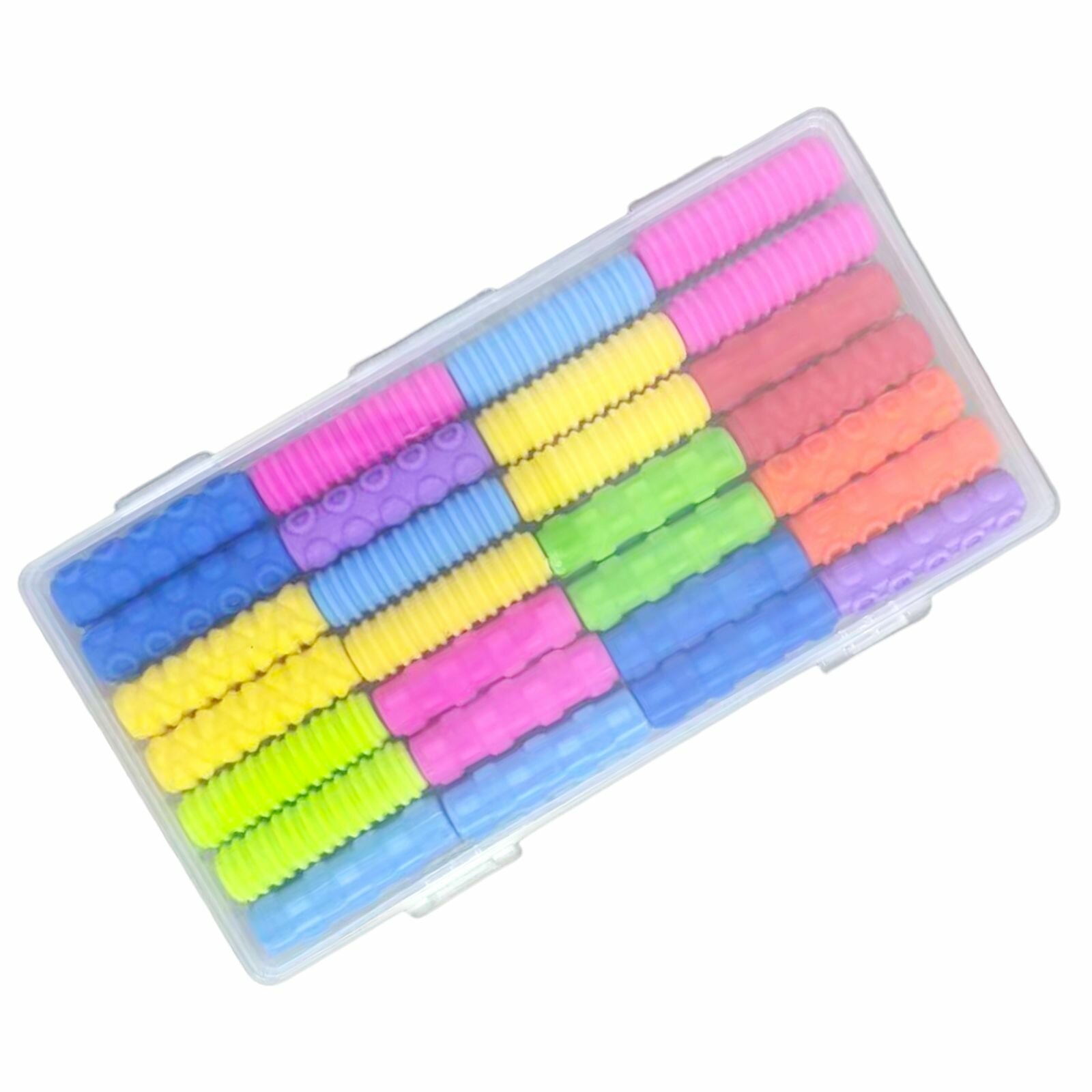 14/28 шт Мягкие силиконовые насадки для ручек эргономичные держатели карандашей