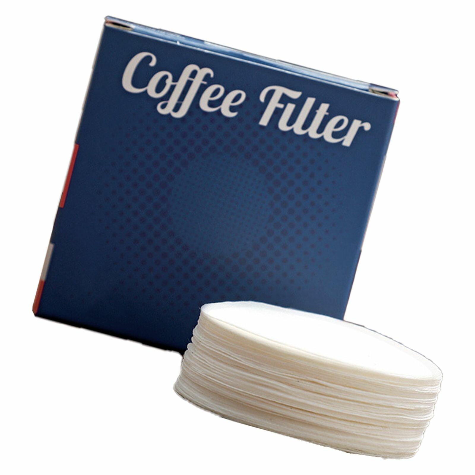 100 шт Круглые бумажные фильтры для эспрессо портафильтра