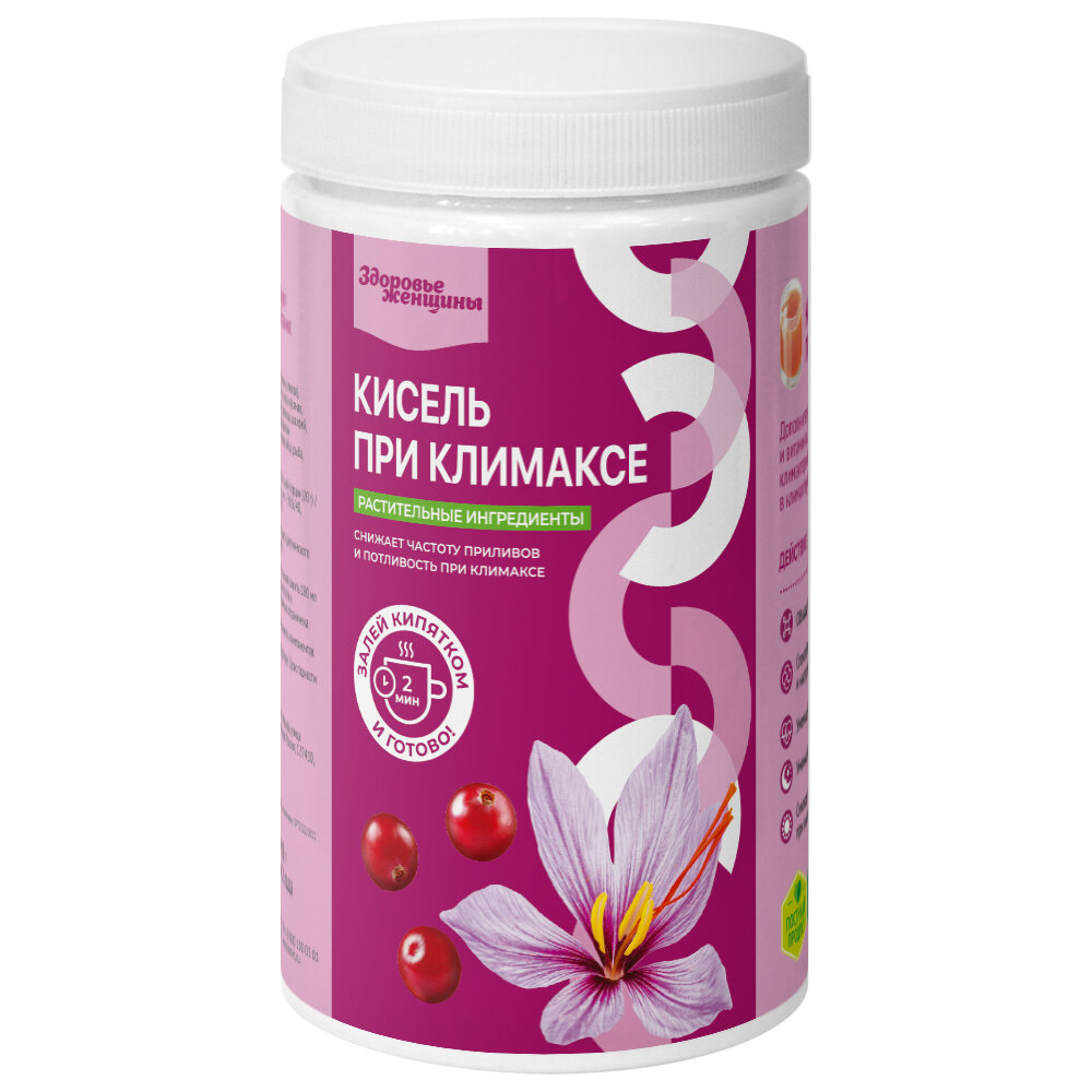 Леовит кисель при климаксе 400 гр банка