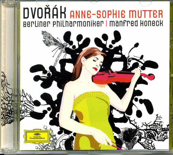 Диск DVORAK: Violin Concerto op. 56, Mazurek op. 49, Romance op. 11, Humoresque op. 101 - Anne-Sophie Mutter, Berliner Philharmoniker, Manfred Honeck (1 CD)