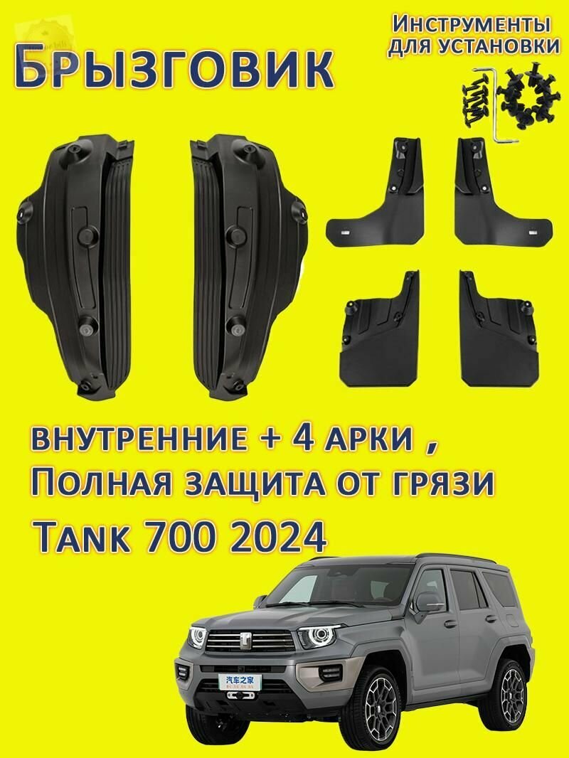 Крыло для автомобиля, арт. LAXN-0701-Tank 700