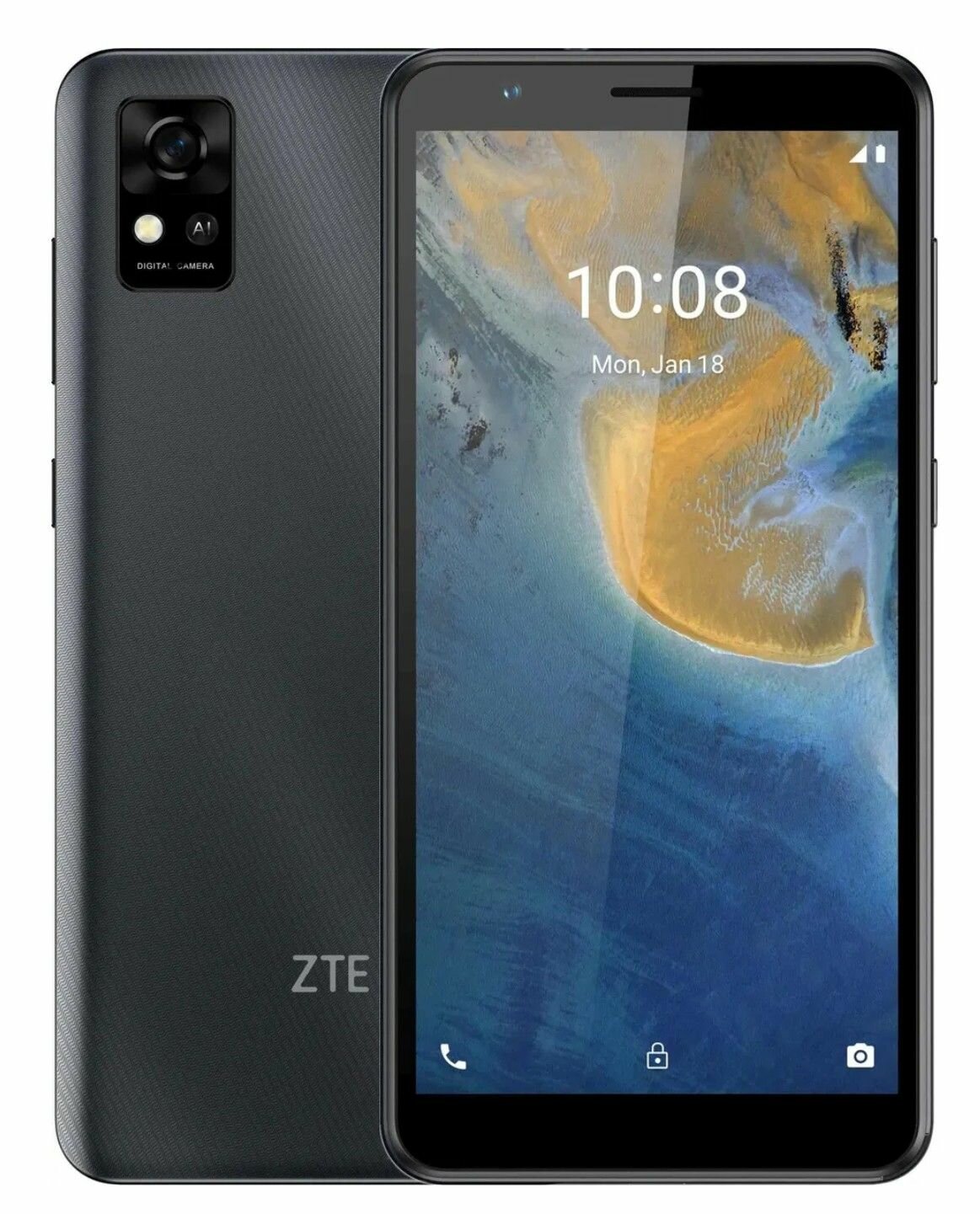5,45" Смартфон ZTE Blade A31 2/32 ГБ (BLADE A31) серый