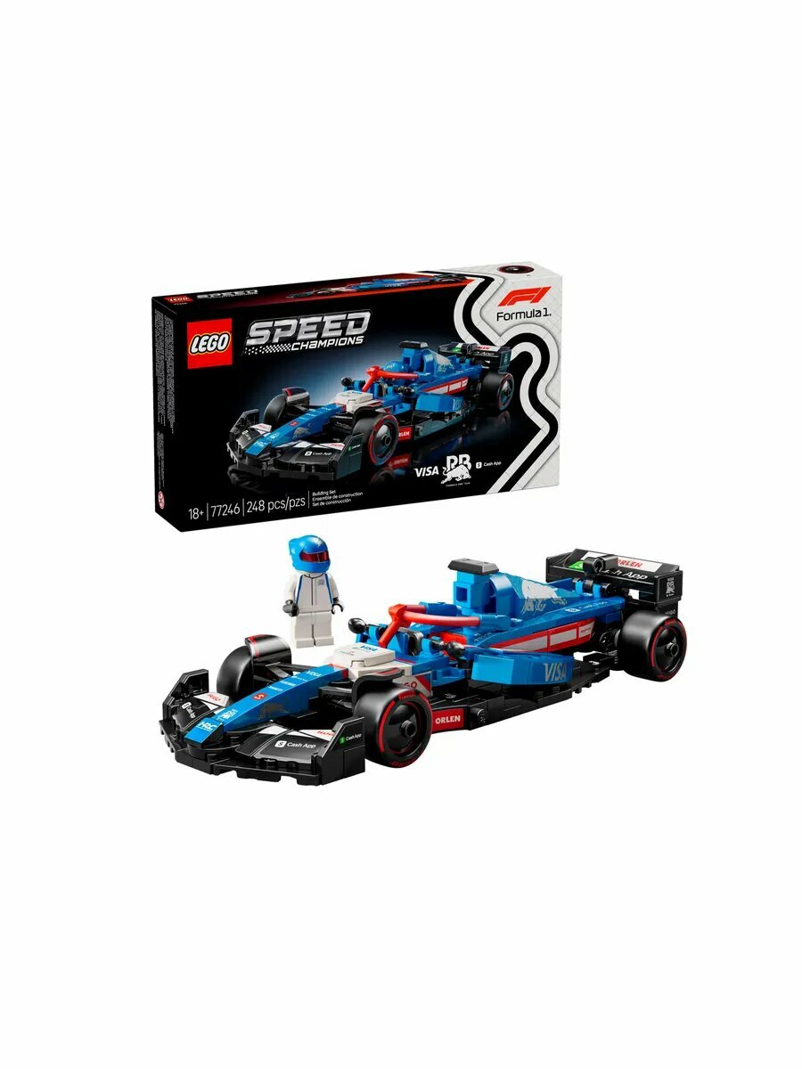 Конструктор LEGO Speed Champions "Visa Cash App", 77246, от 18 лет