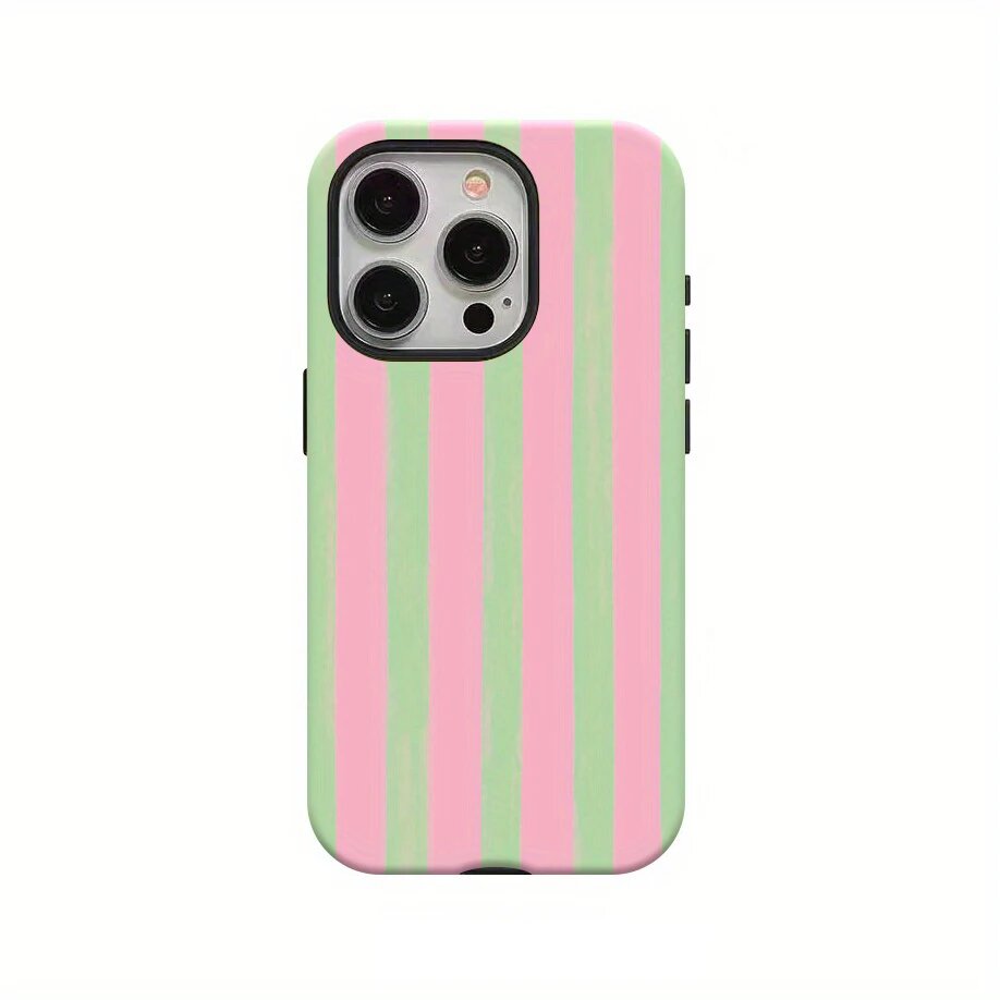 Модный чехол для телефона в полоску для iPhone 17, 16, 15, 14, 13, 12, 11 X XS XR XSMAX 8 iPhone 12