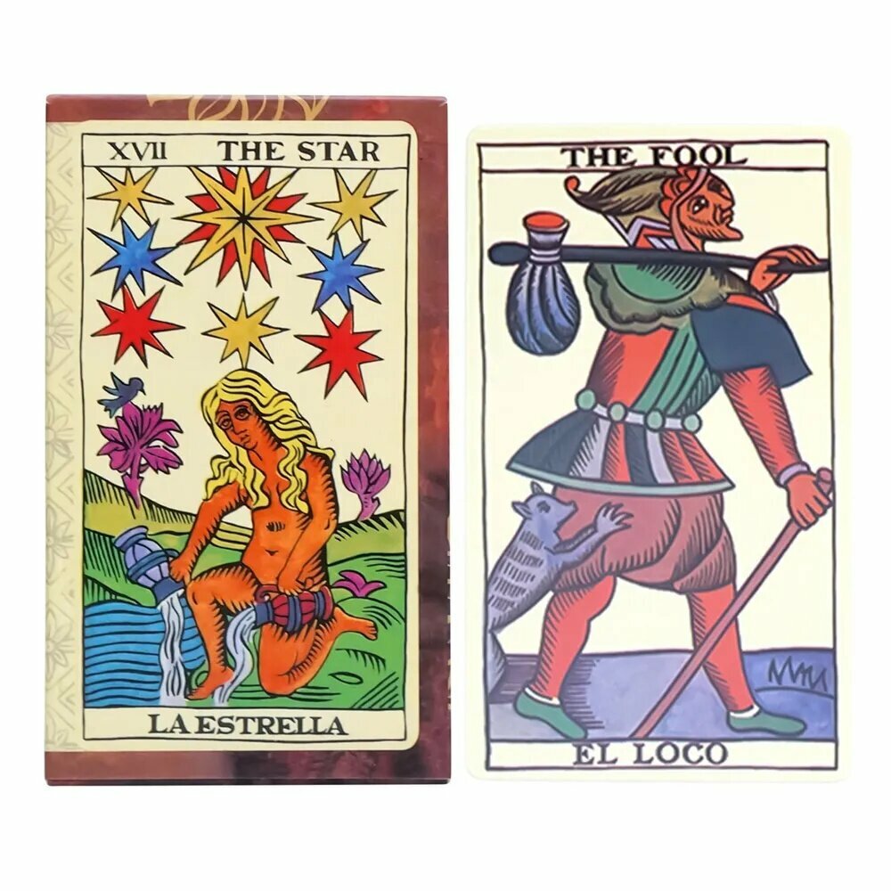 Настольная игра Испанские Иллюстрированные Карты Таро