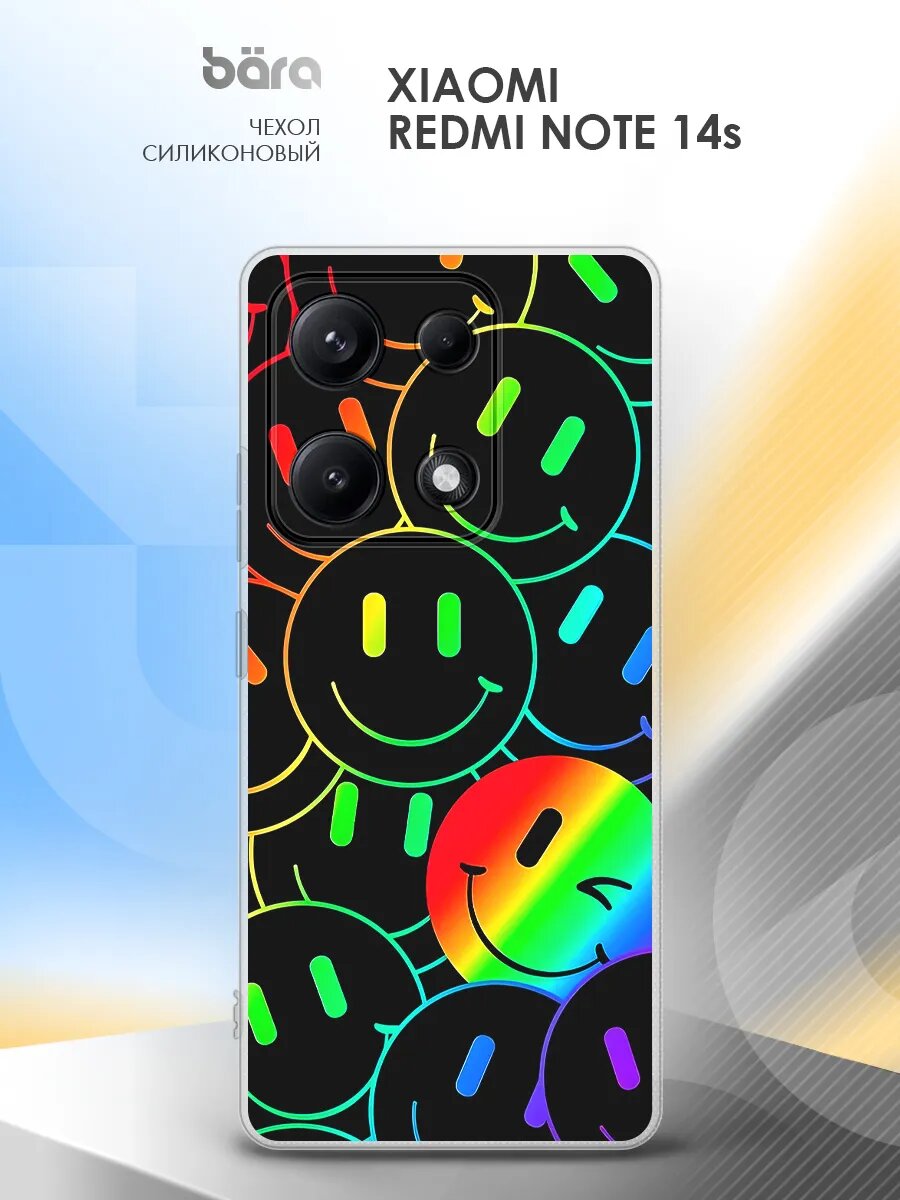Чехол на Xiaomi Redmi Note 14s, Сяоми Редми Ноте 14с, накладка, с картинкой
