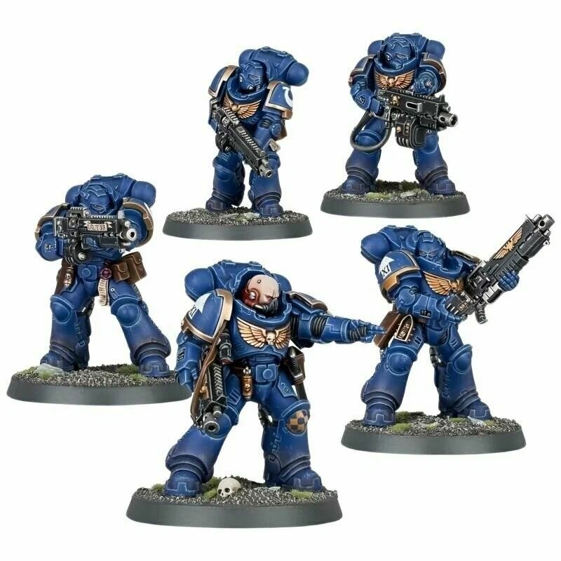 Heavy Intercessors. С подставками. Warhammer 40.000