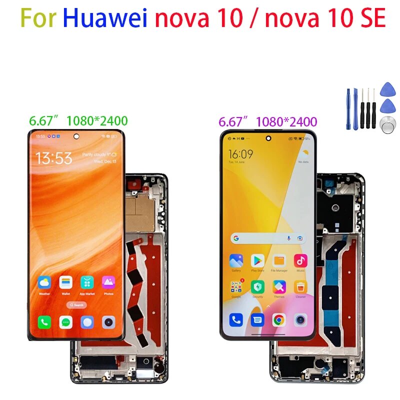 Дисплей Huawei Nova 10 SE 6.67" OLED No Frame