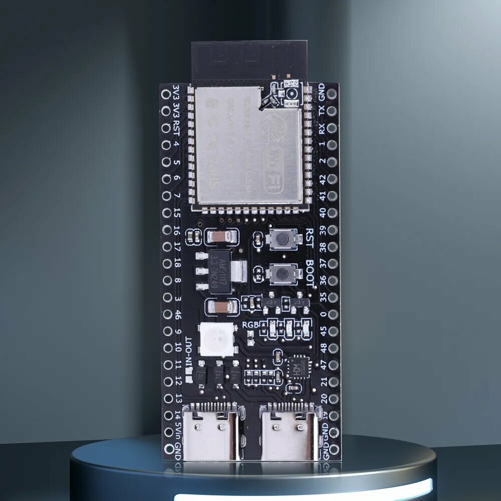 ESP32 S3 ядро плата с WROOM-1-N16R8 36 GPIO 16M Flash 8M PSRAM
