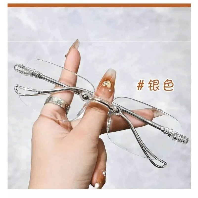 MOONBIFFY безрамочные очки для пресбиопии +100 до +400