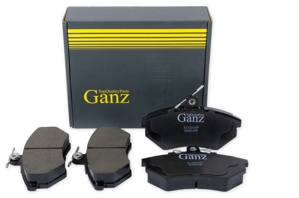 Колодки тормозные дисковые GANZ арт. gij09109