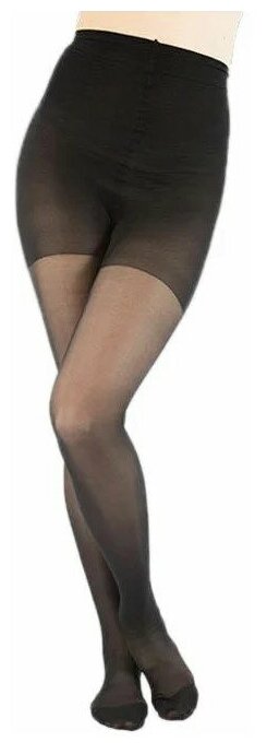 Колготки женские Ergoforma (1 класс компрессии), 112, цвет черный, размер 2