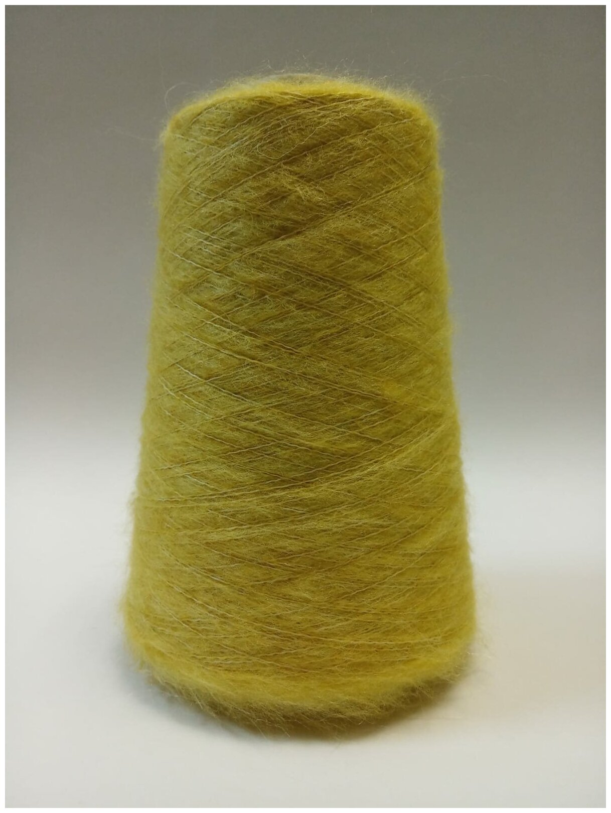Пряжа бобинная "Фантазийная" 11 NM LAGUN, цвет №1039-YELLOW, %78 Акрил, %22 Polyester, Турция - 200 грамм