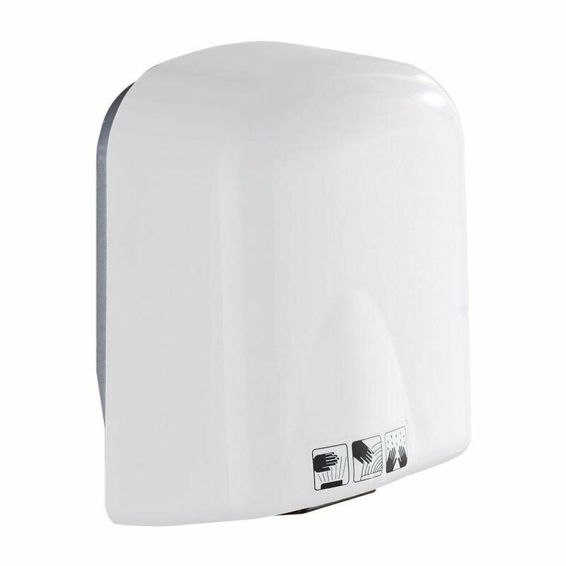 Сушилка для рук электрическая 1,65кВт M-165 белая, 1444062