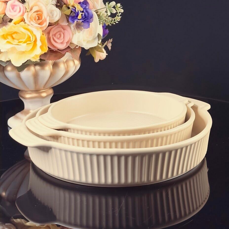 Глубокое блюдо для запекания 21,5см Фарфор 1 шт.