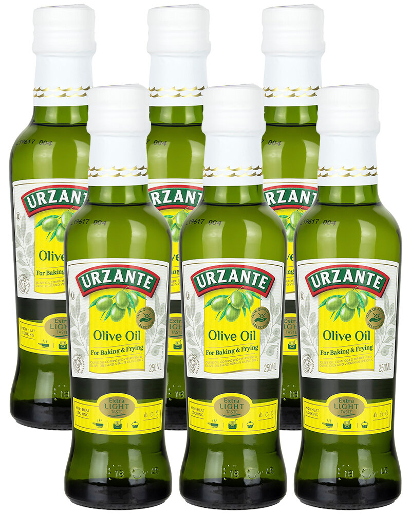 Масло Оливковое Urzante 100% 0,25л - 6 шт