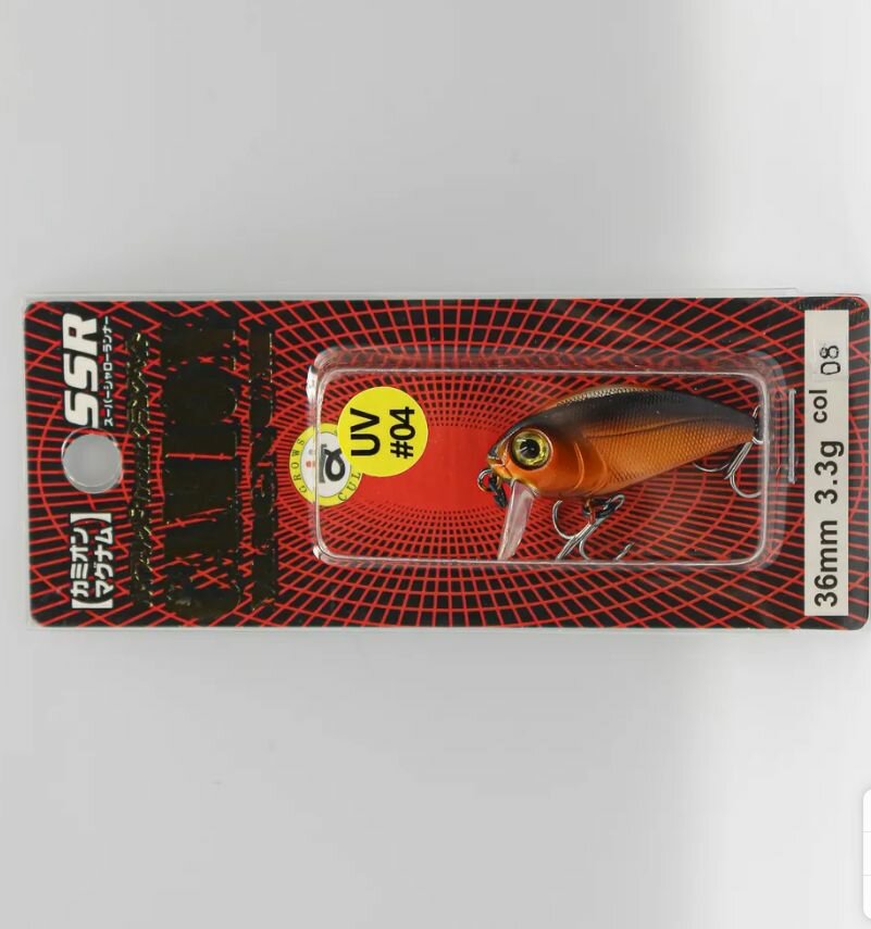 Воблер Camion Magnum SSR 36мм Grows Culture. 3,3гр. цвет # 04. Воблер на форель, головля, окуня.