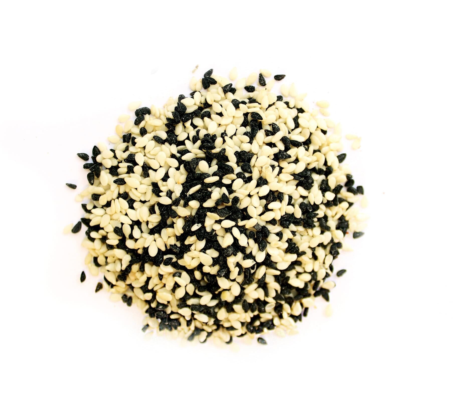 Кунжут смесь белый и чёрный KINGSPICE, для вегетарианцев, для салатов, 120 гр