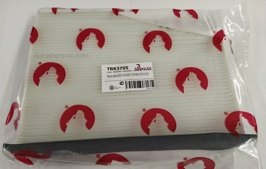 TORK TRK3705 Фильтр салонный VOLKSWAGEN Caddy III (04-)