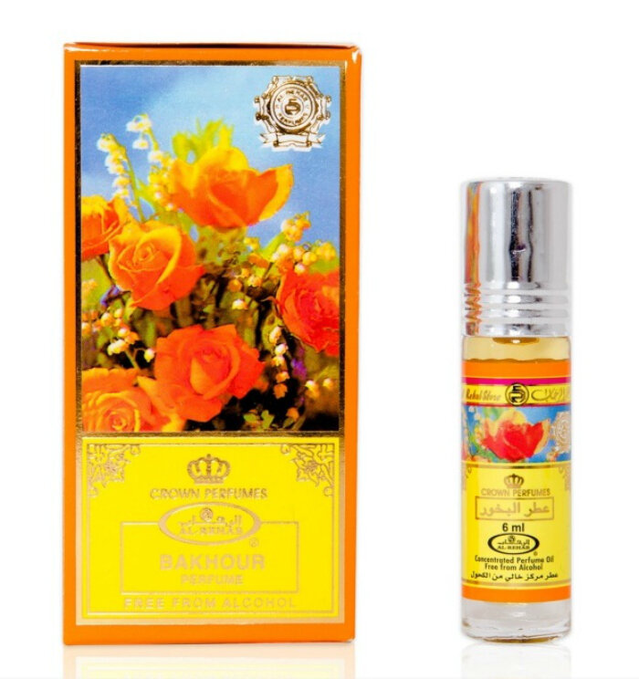 Арабские масляные духи Бахур Bakhour Al Rehab, 6 мл