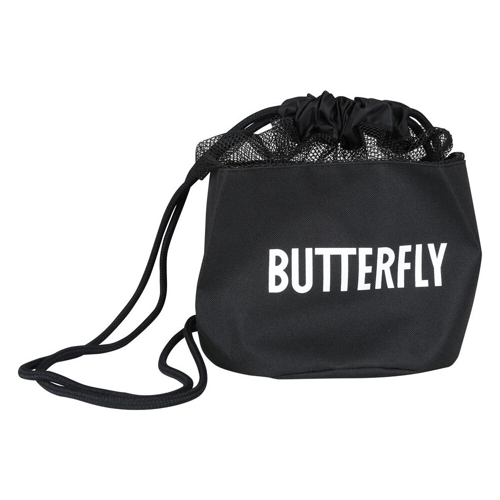 Сумка для мячей Sportbag Butterfly, Black, вмещает 100 мячей.