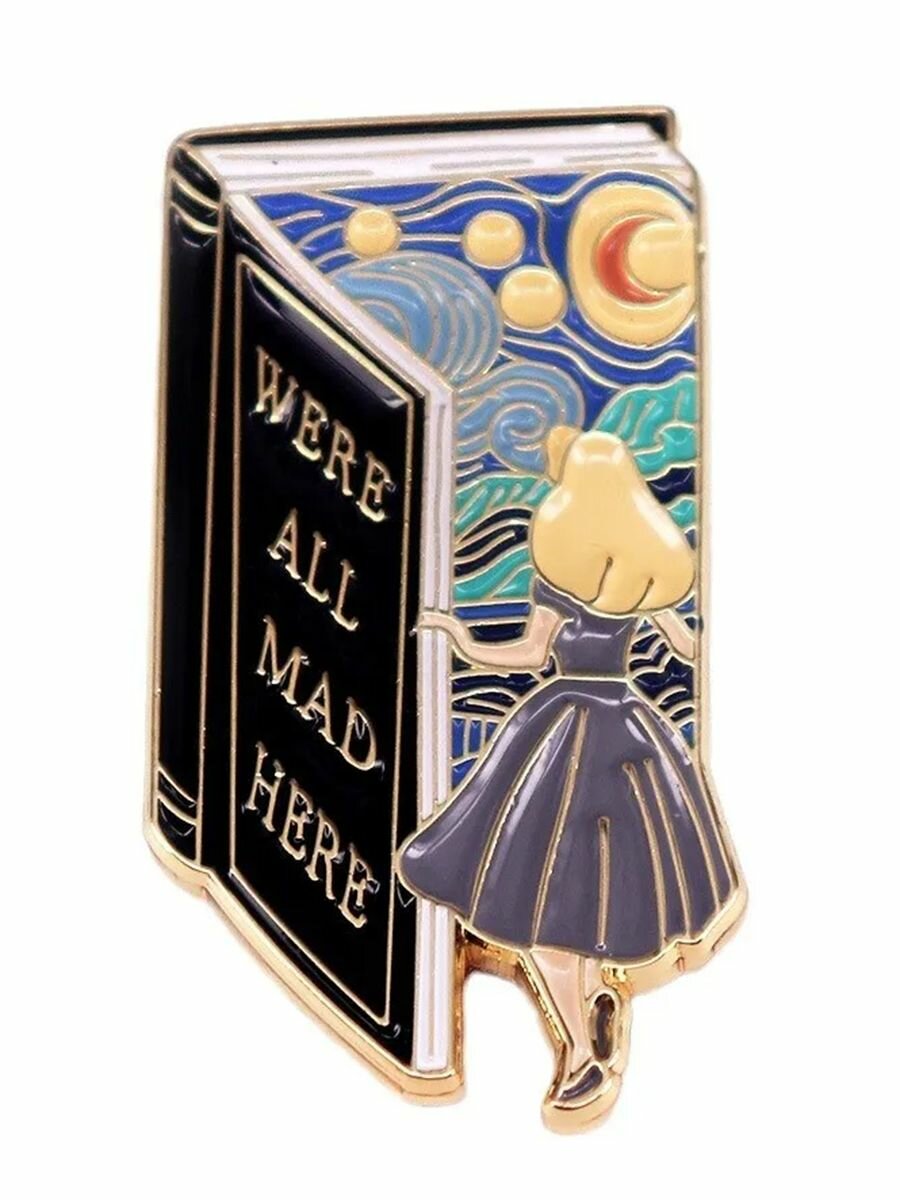 Значок Книга из мультфильма Алиса в стране чудес