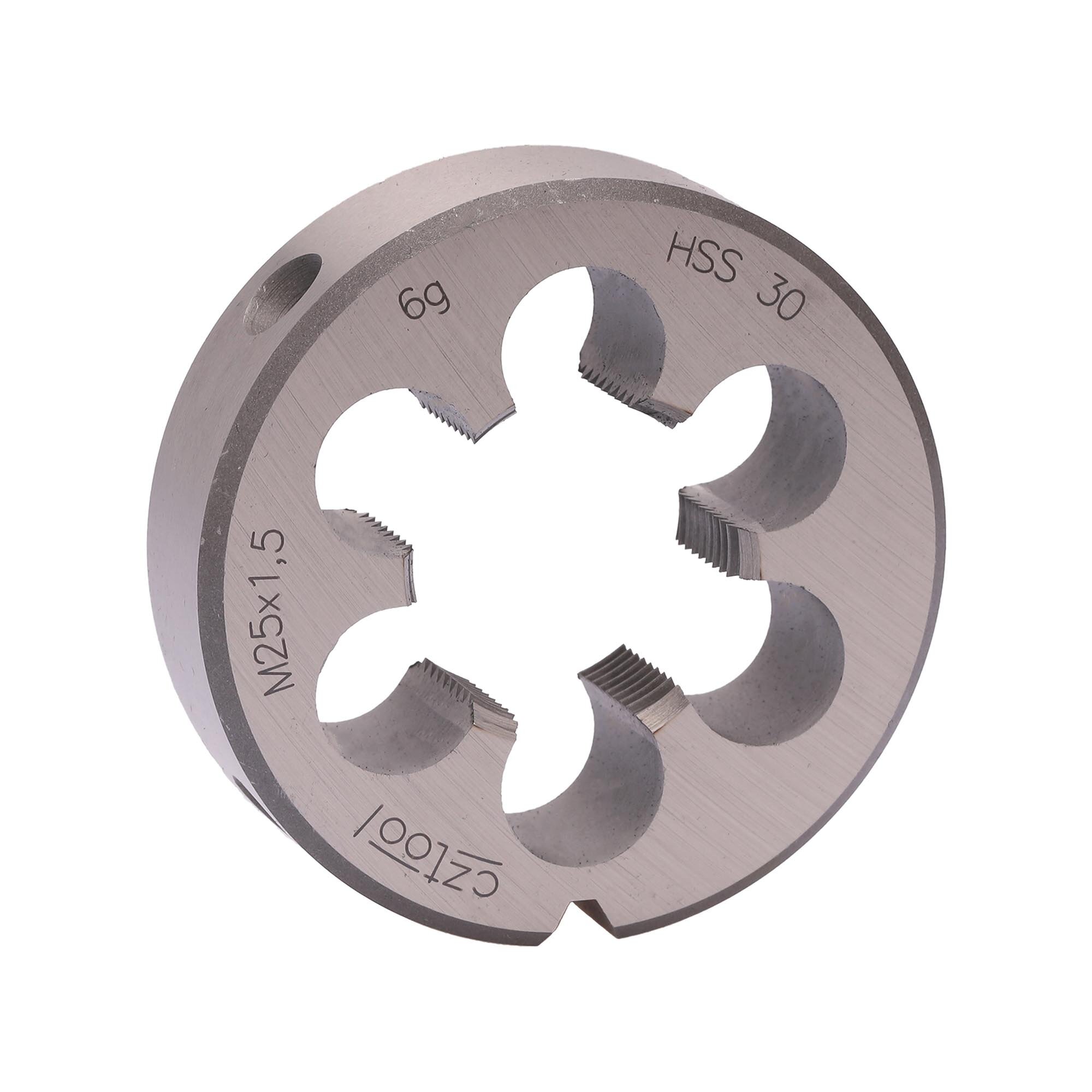 Плашка М25х1,5 DINEN22568 HSS 6g 55х16мм Bucovice(CzTool) 240251