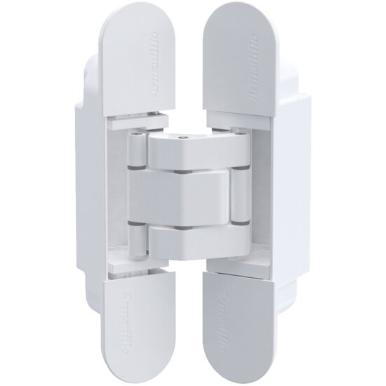 Петля скрытой установки Armadillo TECH U3D3000. VPG WH белый (2 шт)