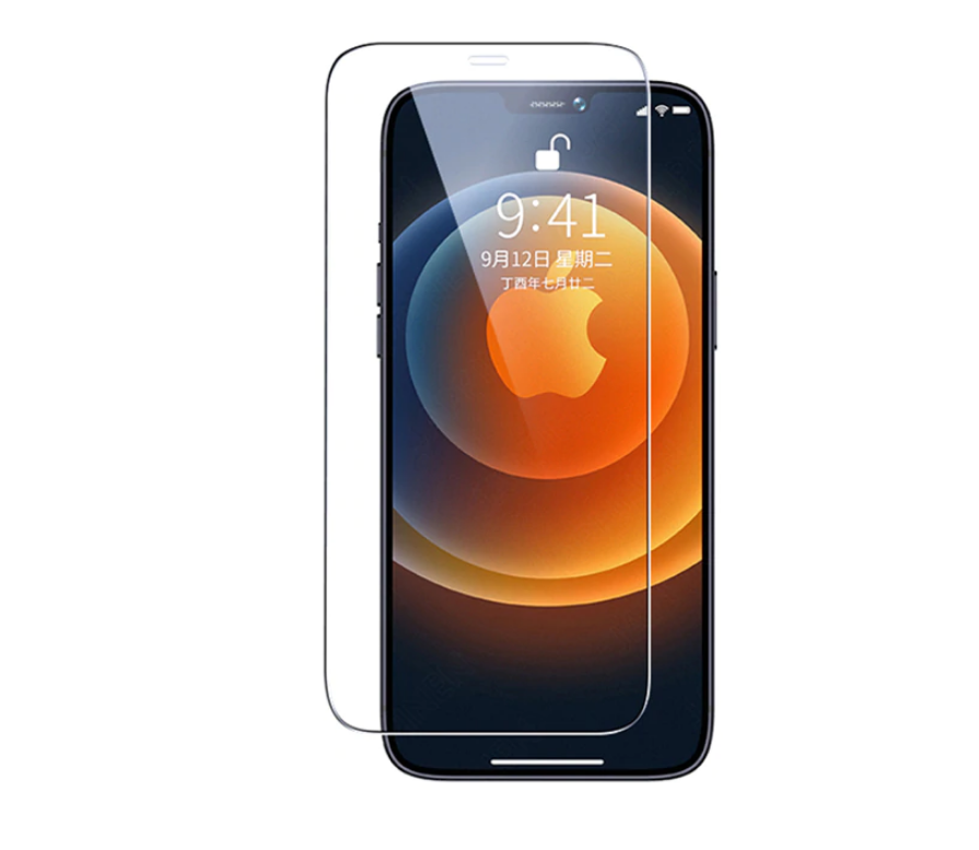 Защитное стекло Чехол. ру не загнутое с олеофобным покрытием для iPhone 12 mini (5.4)