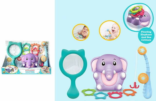 Набор для купания "Кольцеброс" (7 предметов) в коробке