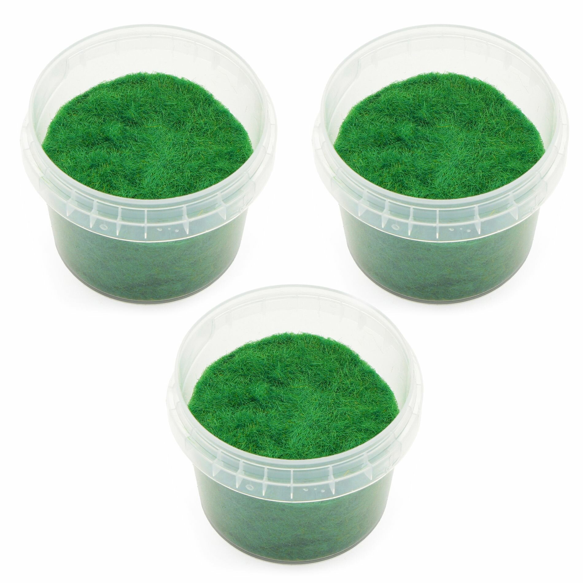 Модельная трава (флок) STUFF-PRO Темная (3 шт)