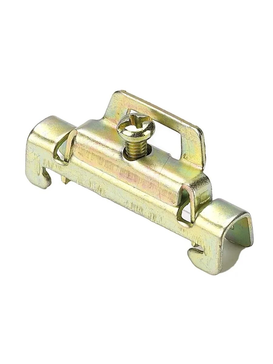 Ограничитель металлич. на DIN-рейку с 1 винтом | код. 32055DEK | DEKraft (1шт.)