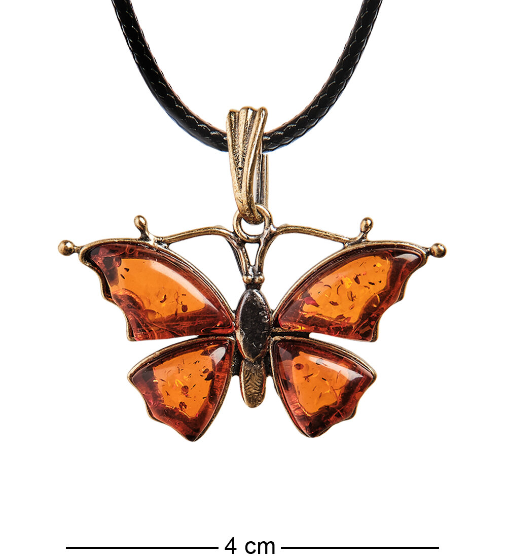 Колье, янтарь