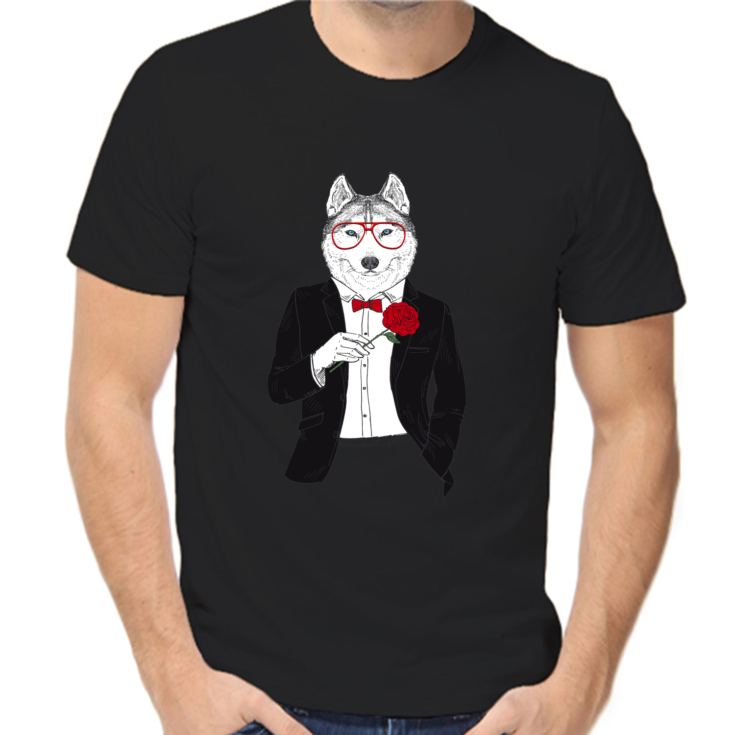 Футболка волк 24